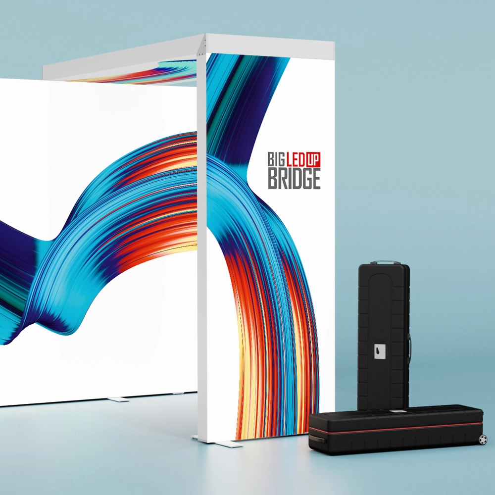 BIG LEDUP Brücke 1000 x 2000 x 2980 | X-CITE® Werbesysteme